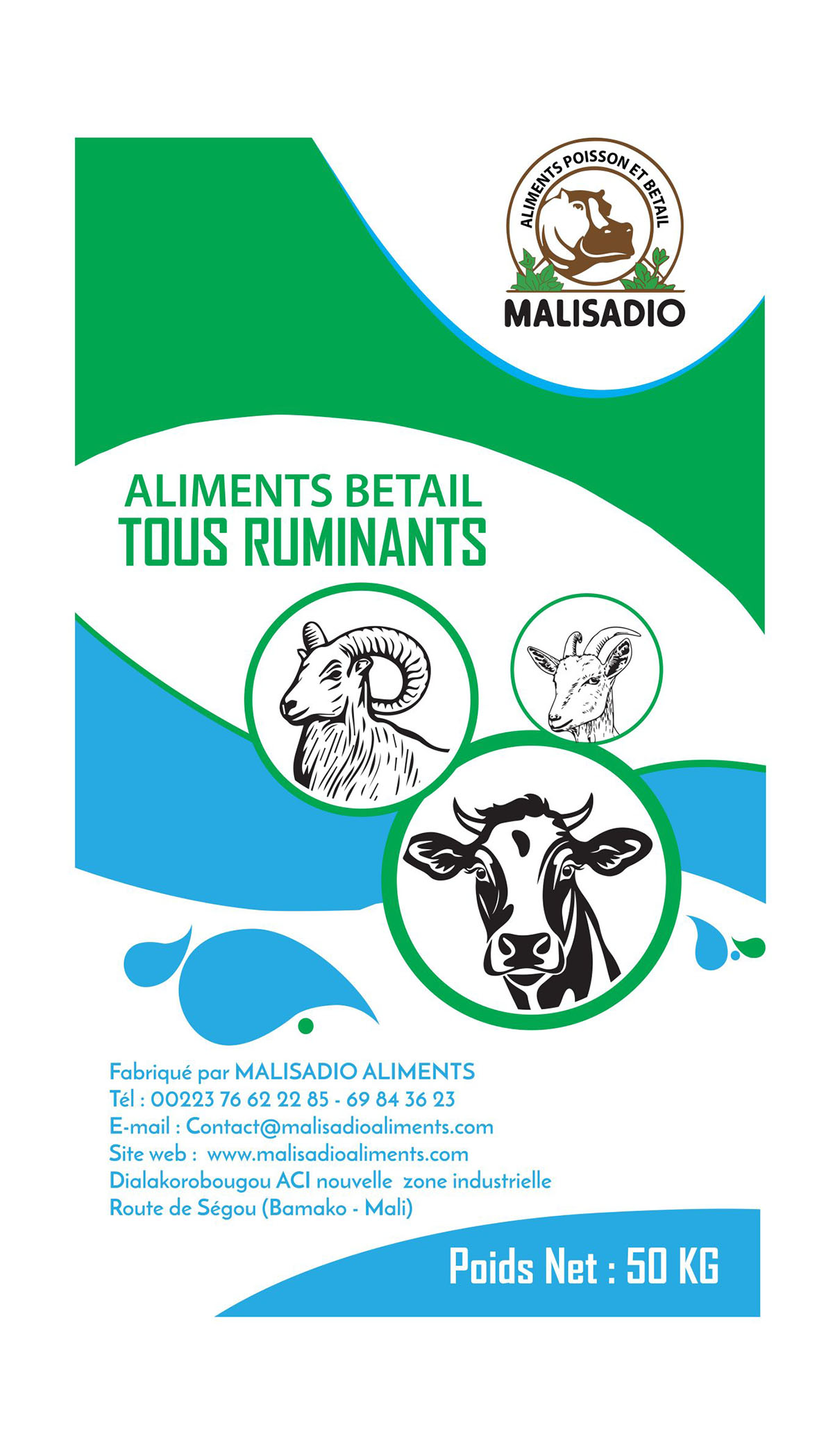 MaliSadio – Aliments – Poisson & Bétails